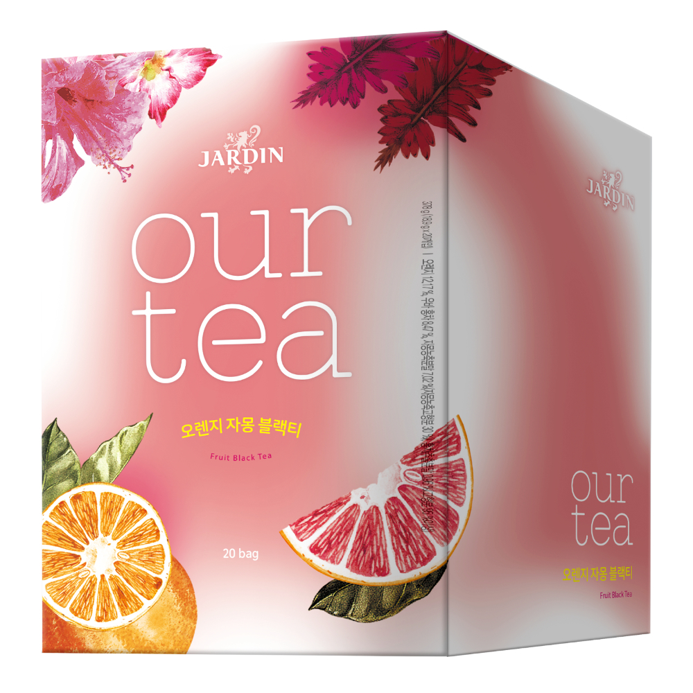 Чай JARDIN Our Tea Orange Grapefruit Black Tea (20 шт) - Mир Kорейских ...
